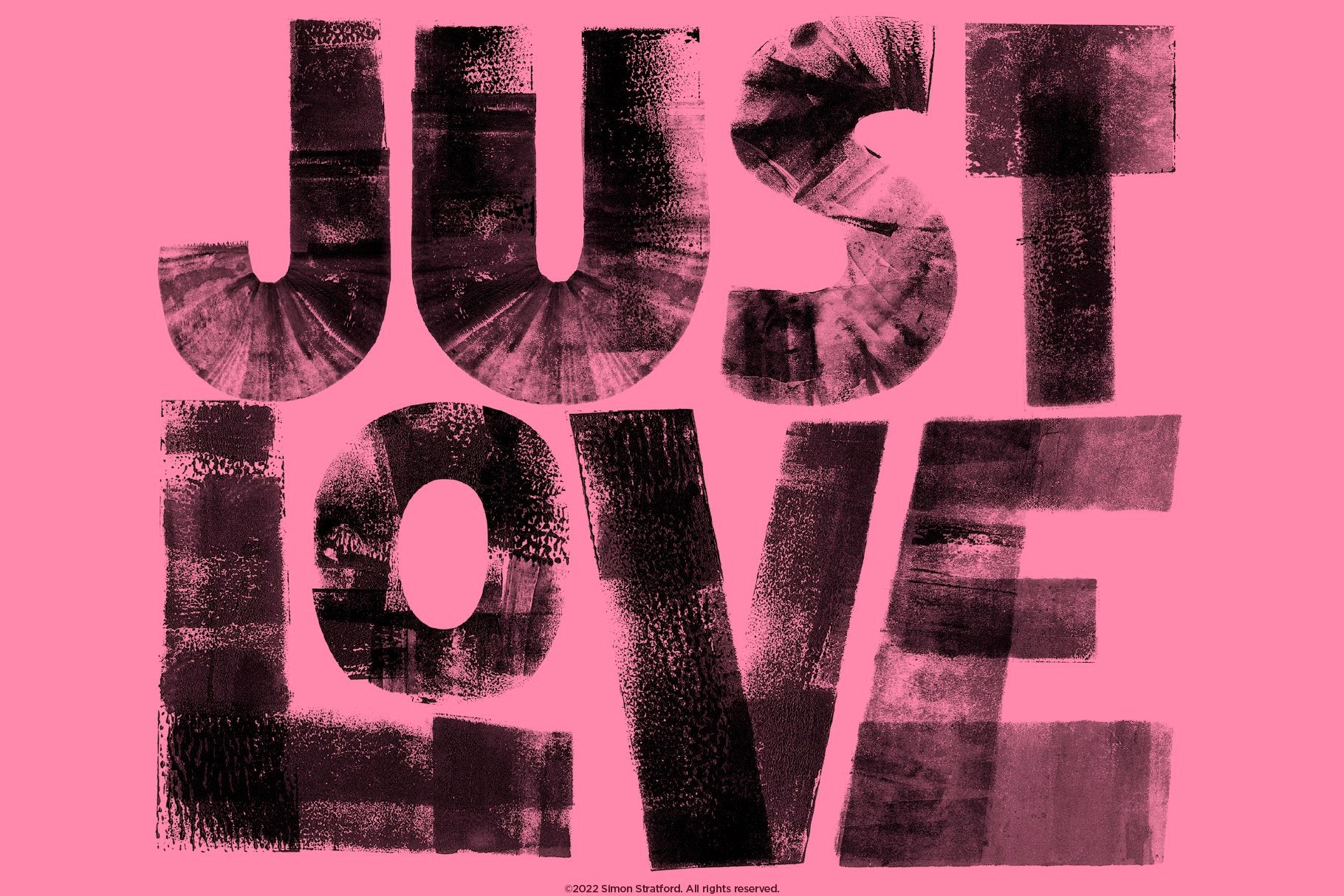 Choose Love Display font by Simon Stratford