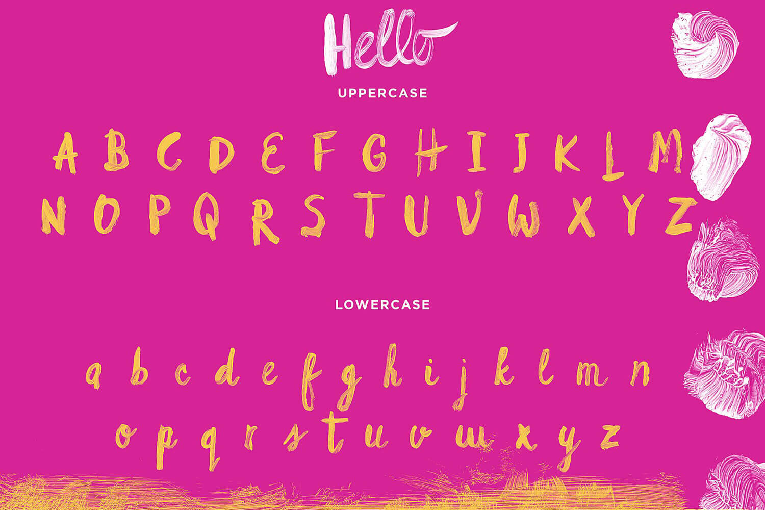 Hello Monday SVG: Urban Brush Script Font by Simon Stratford